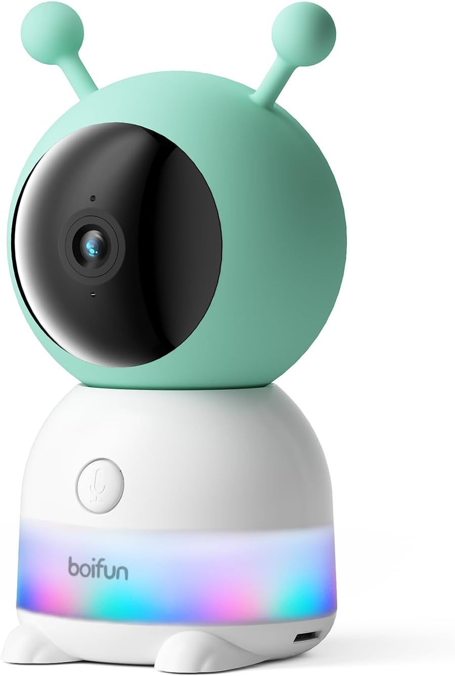 Babyphone Caméra BOIFUN 2K Surveillance Bébé 2K HD