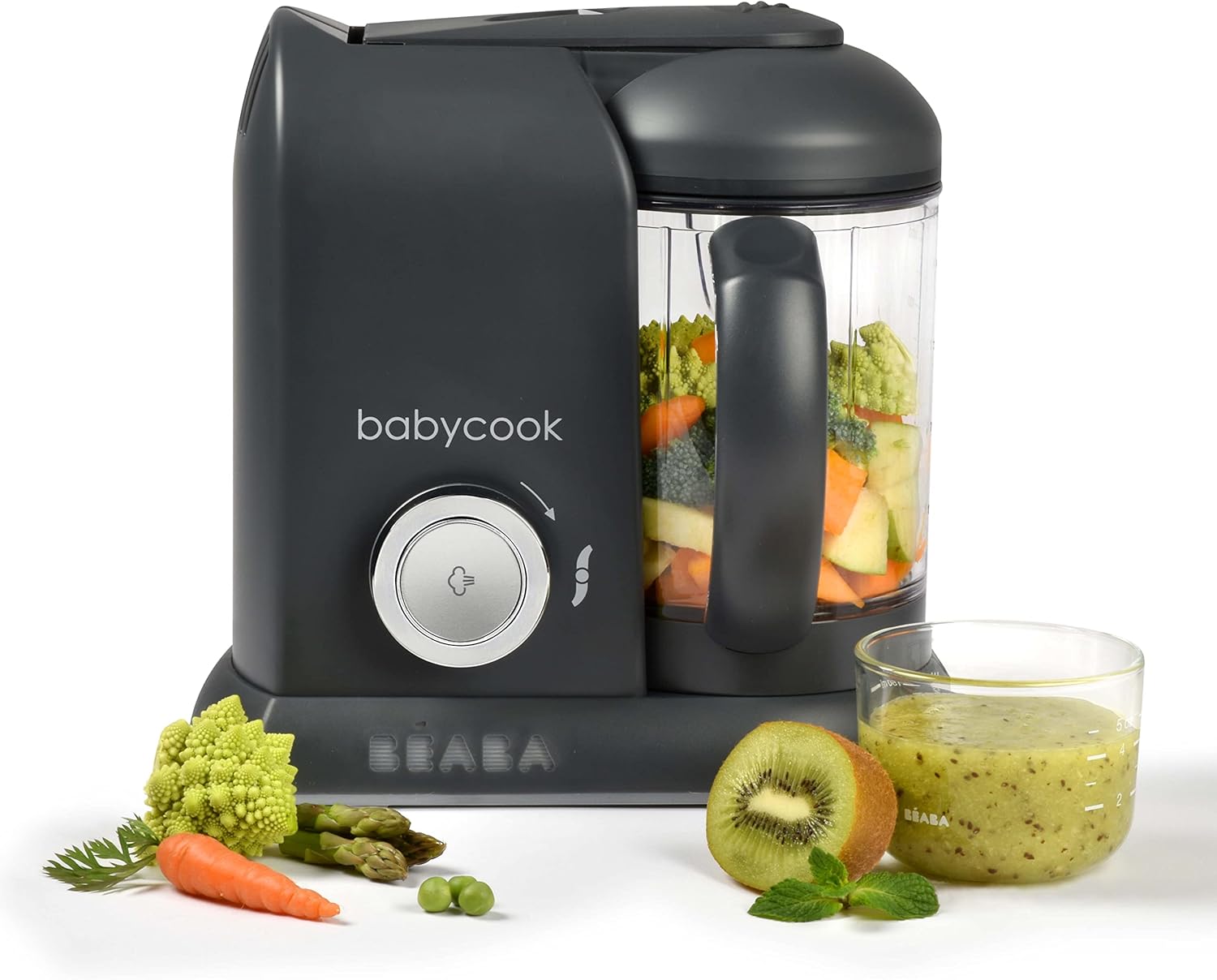 Babycook Solo Béaba - Robot Bébé 4 en 1 - Mixeur-Cuiseur Vapeur